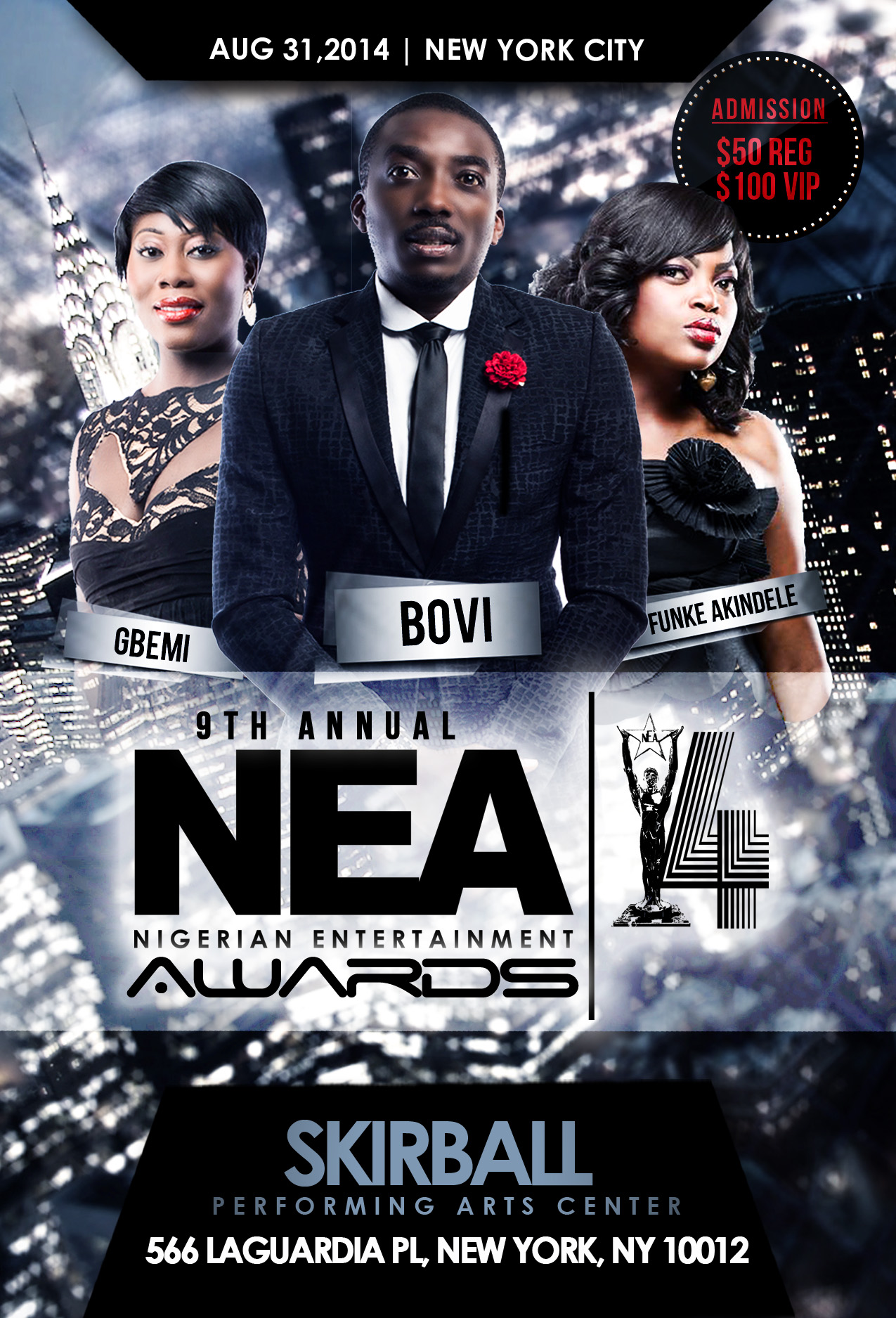 NIGERIAN ENTERTAINMENT AWARDS FULL LIST OF WINNERS