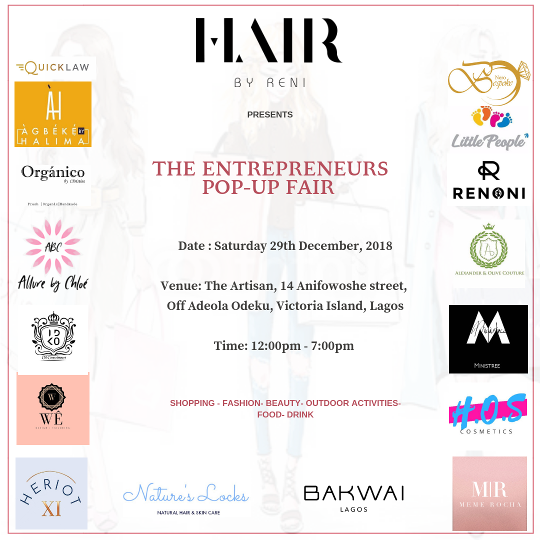 The Entrepreneurs Pop Up Fair brings a new dimension to the shopping ...