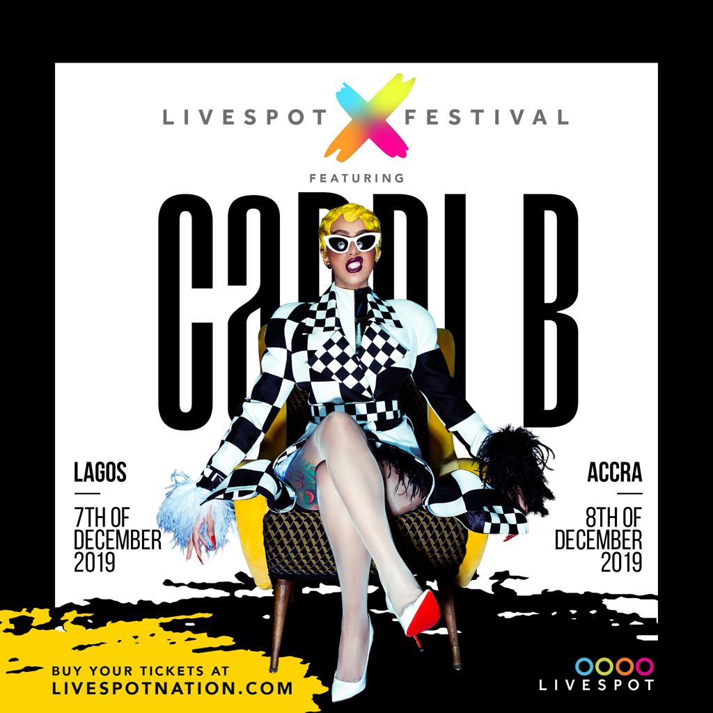 Cardi B In Lagos: A Complete Guide to the Livespot X Festival
