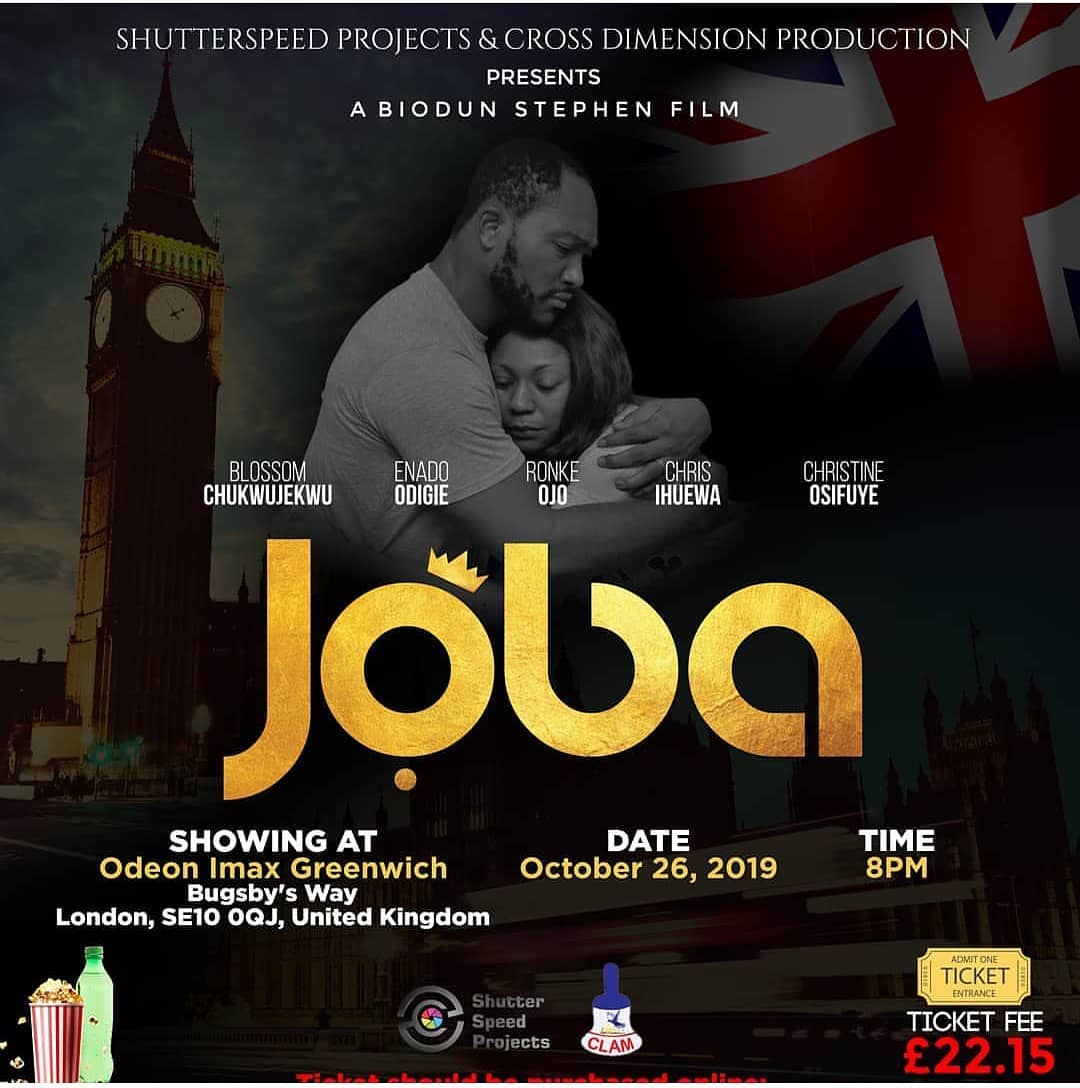 Biodun Stephen’s Faith-based Film ‘Joba’ Now Streaming on Showmax