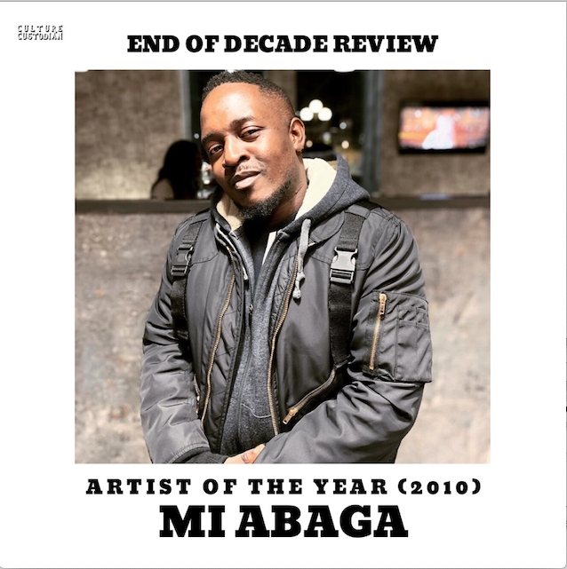 End of Decade Review: The Artist of Each Year