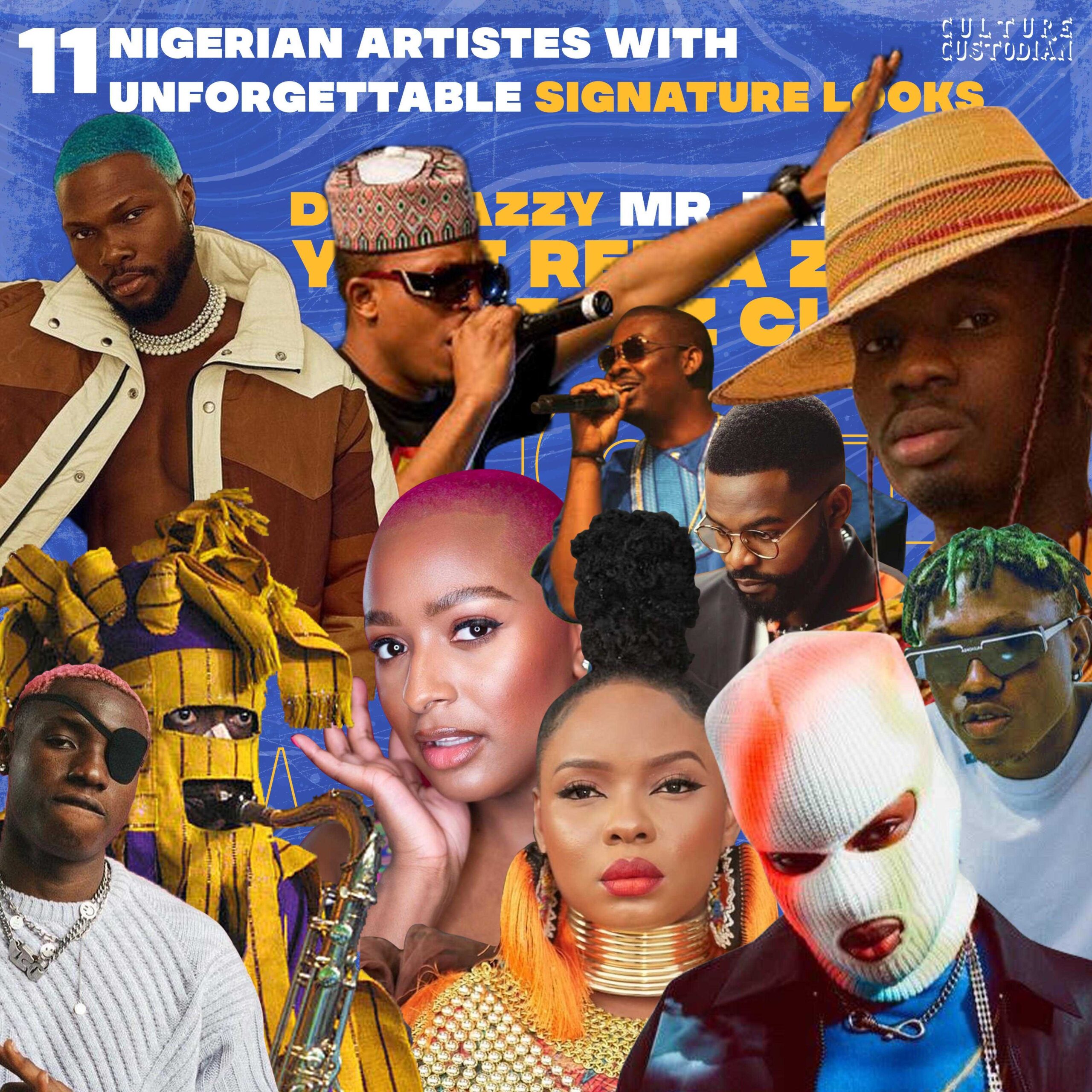 11 Nigerian Artists With Unforgettable Signature Looks | The Culture ...