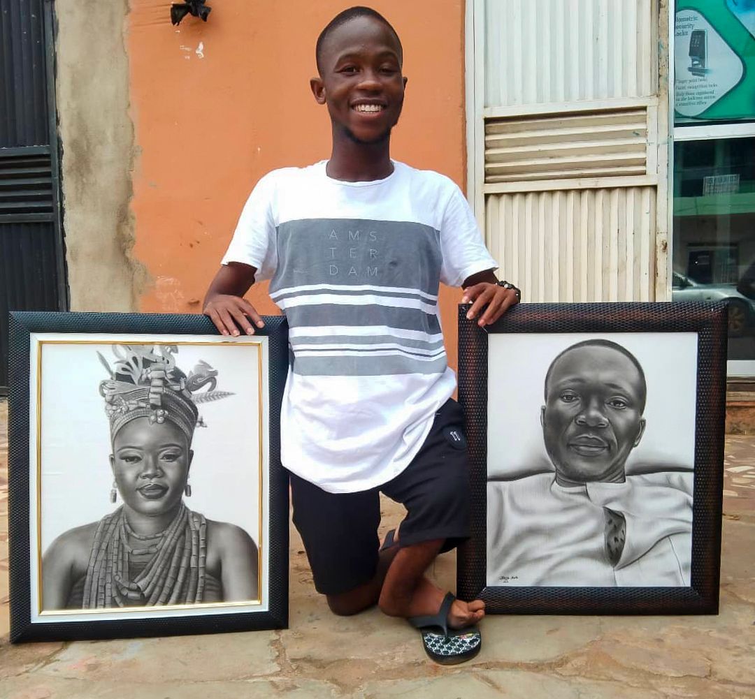 The Drawings of Nigerian Artist Joshua Akugbe