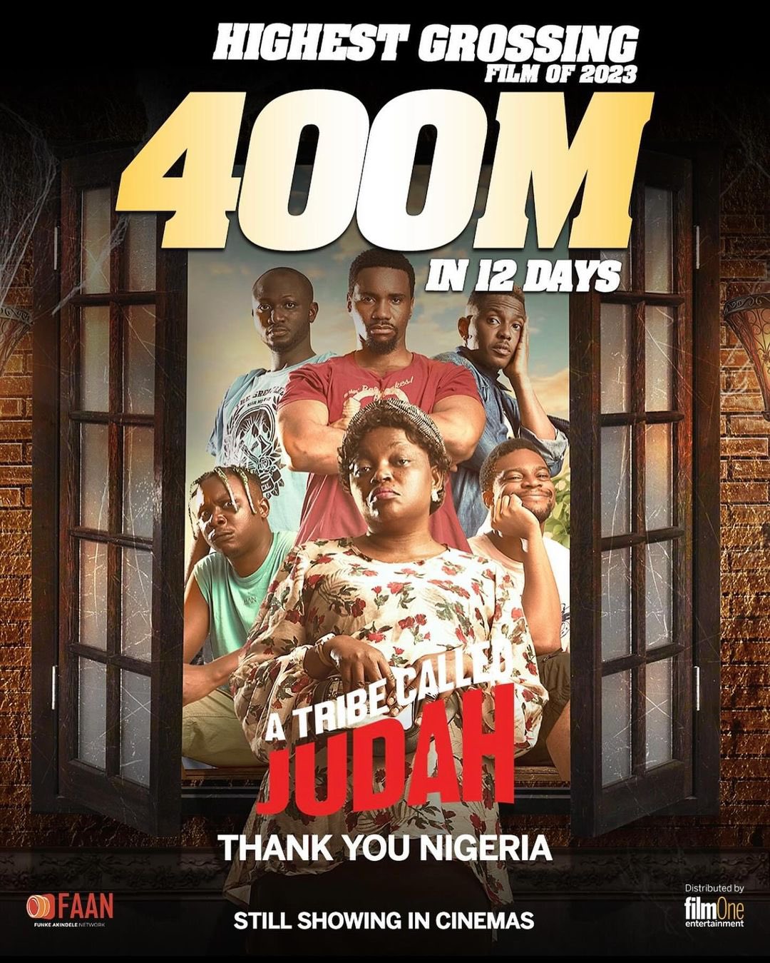 “A Tribe Called Judah” Amasses 400 Million Naira In 12 Days, Becomes Highest-Grossing Nollywood ...