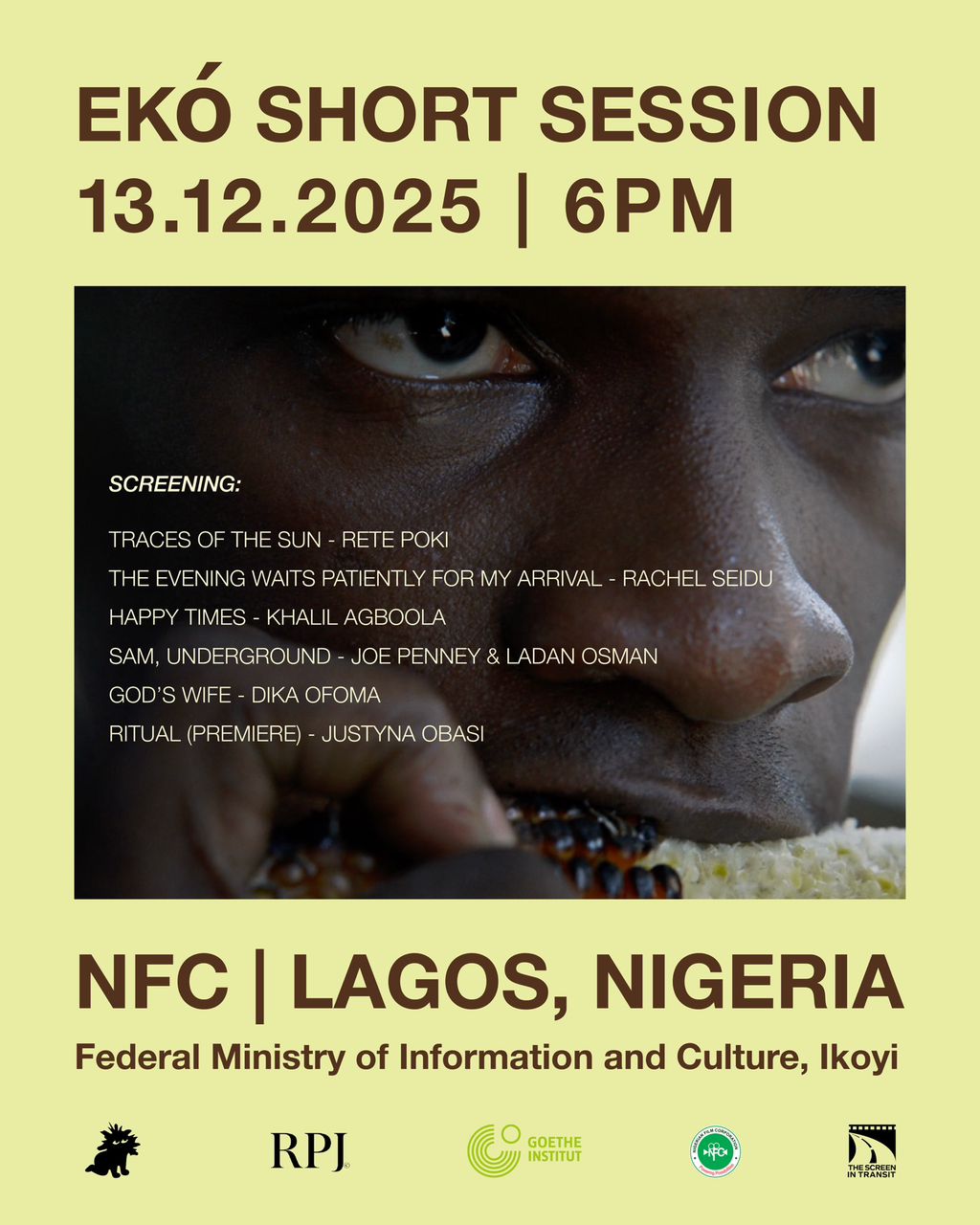 The Èko Short Session and the Thriving Nigerian Film Culture || Culture ...